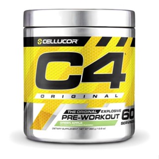 Cellucor C4 Original Pre-Workout Powder 390 g Green Apple — 200 mg ...