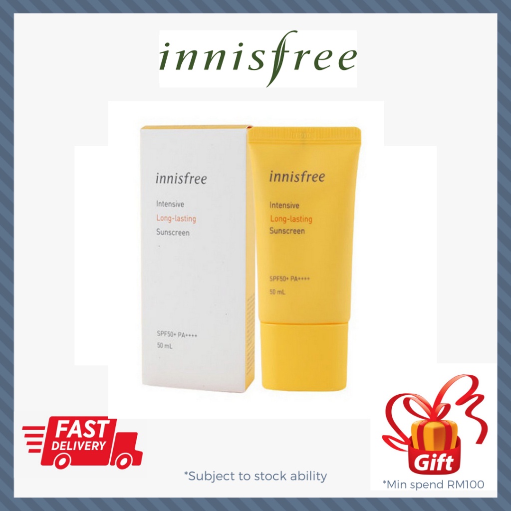 INNISFREE INTENSIVE TRIPLE SHIELD SUNSCREEN SPF 50 50ML (READY STOCK) | Shopee Singapore