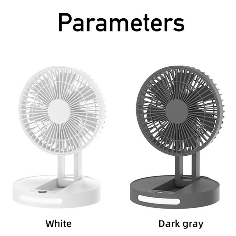 【Blink】Folding rechargeable fan Portable integrated folding table fan ...