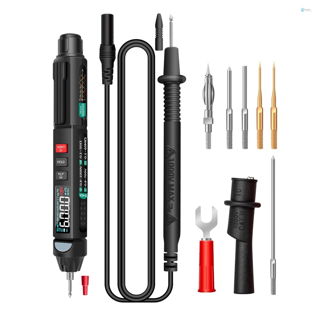 Digital Multimeter ANENG A3008 Pen Multimeter 6000 Counts Digital ...