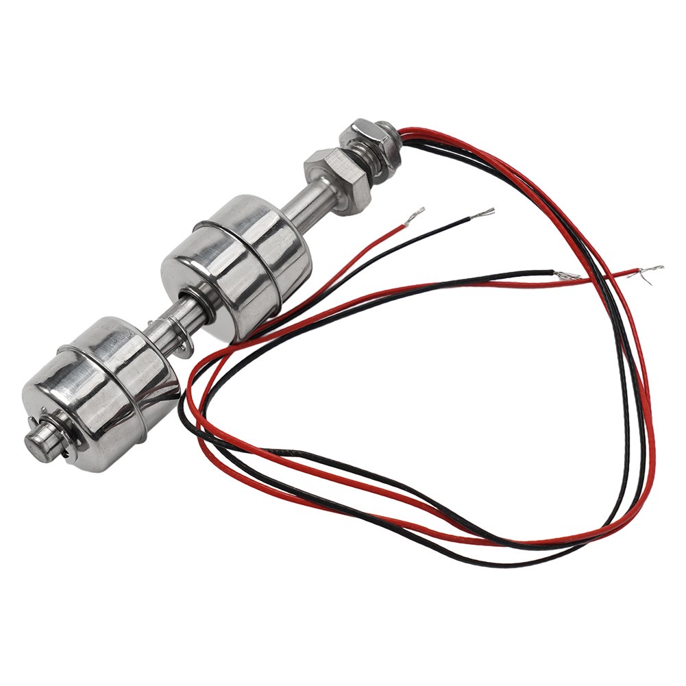 [stock] 100mm Stainless Steel Double Ball Float Switch Water Level ...