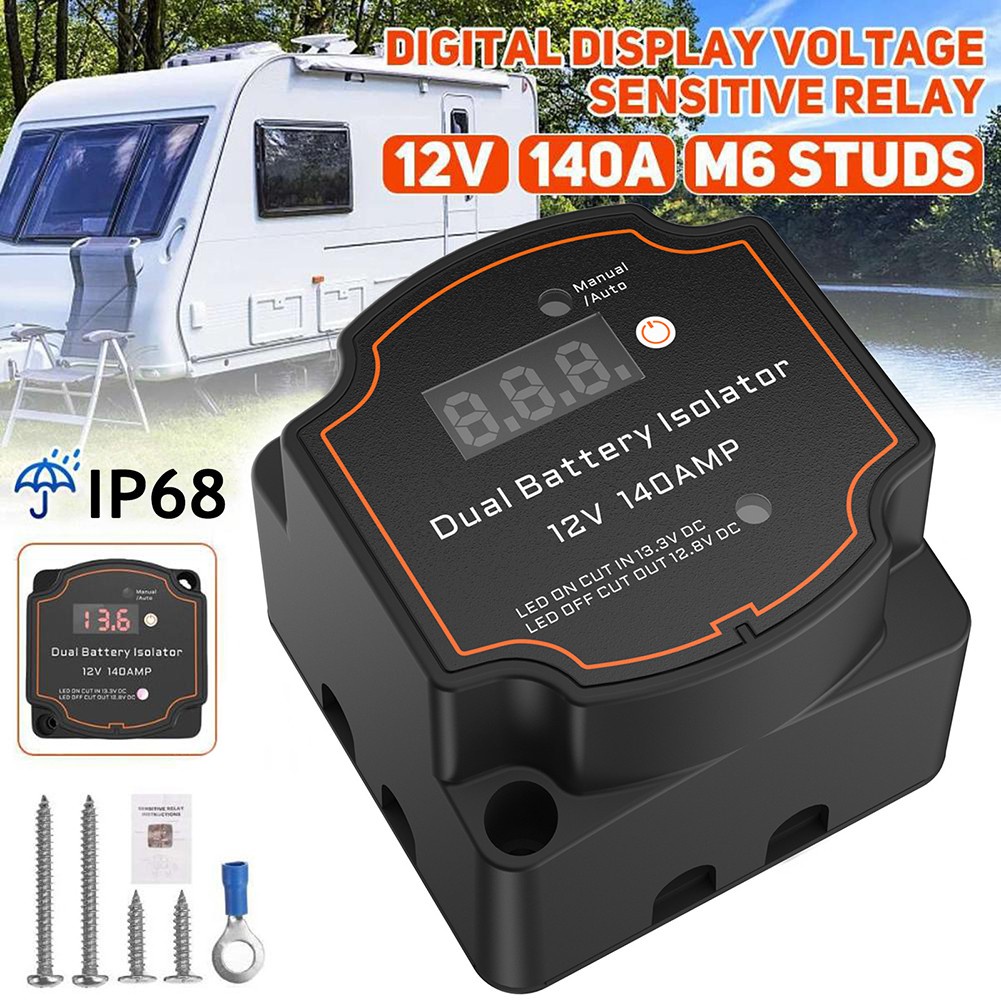 [stock] 12 V/140 A Cut-off Relay Complete Fully Automatic Battery Cut ...
