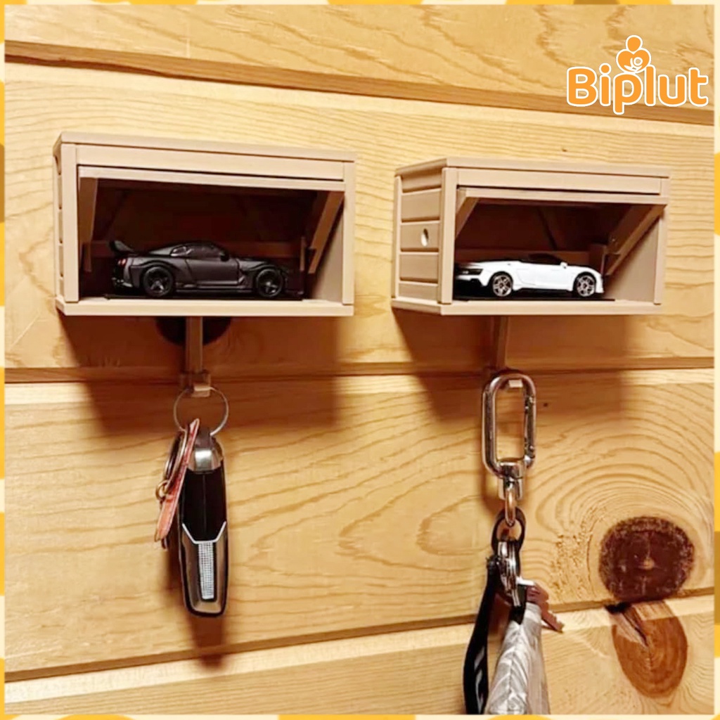 Fabricoy-Wall Mount Key Holder Car Garage with Opening Door Easy ...