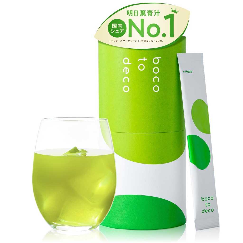 boco to deco Green Juice Powder Asuha Individually Wrapped Supplement ...