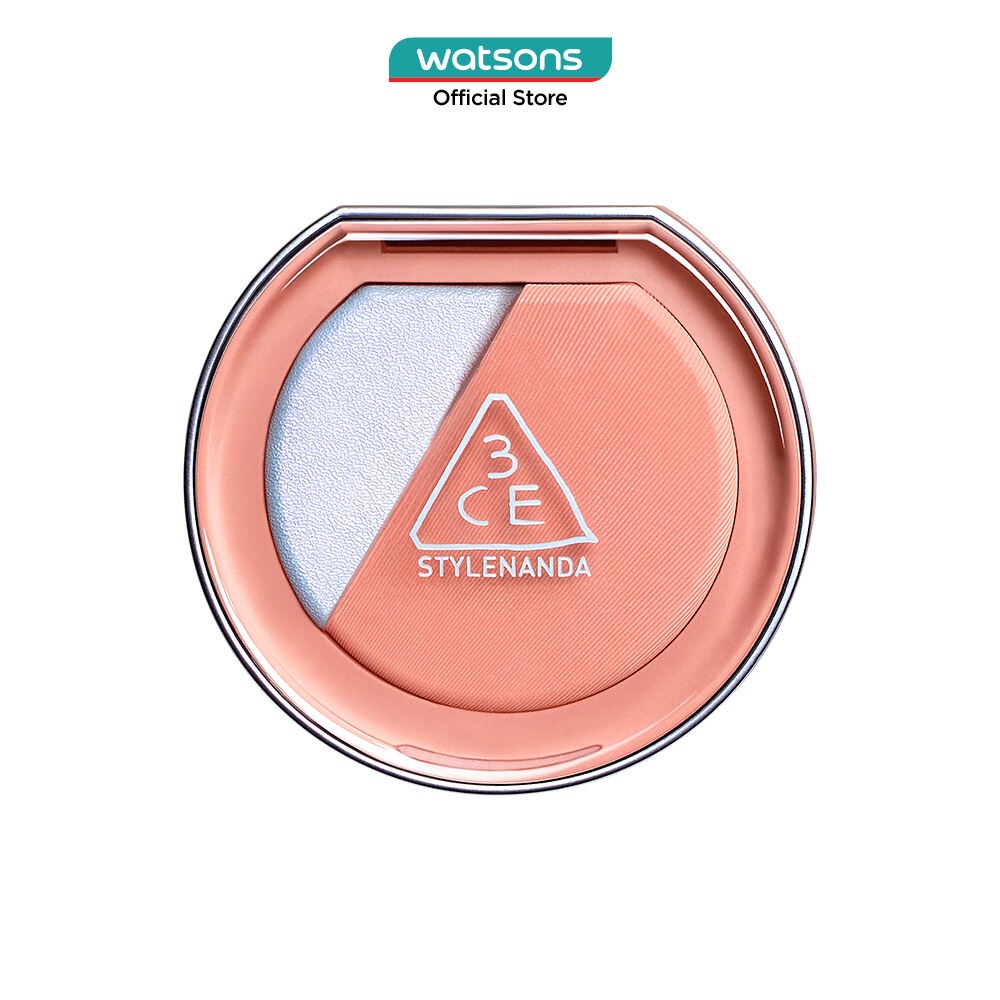 3CE Blushlighter Natural & Pigmented Look #Coral Flush 58g | Shopee ...