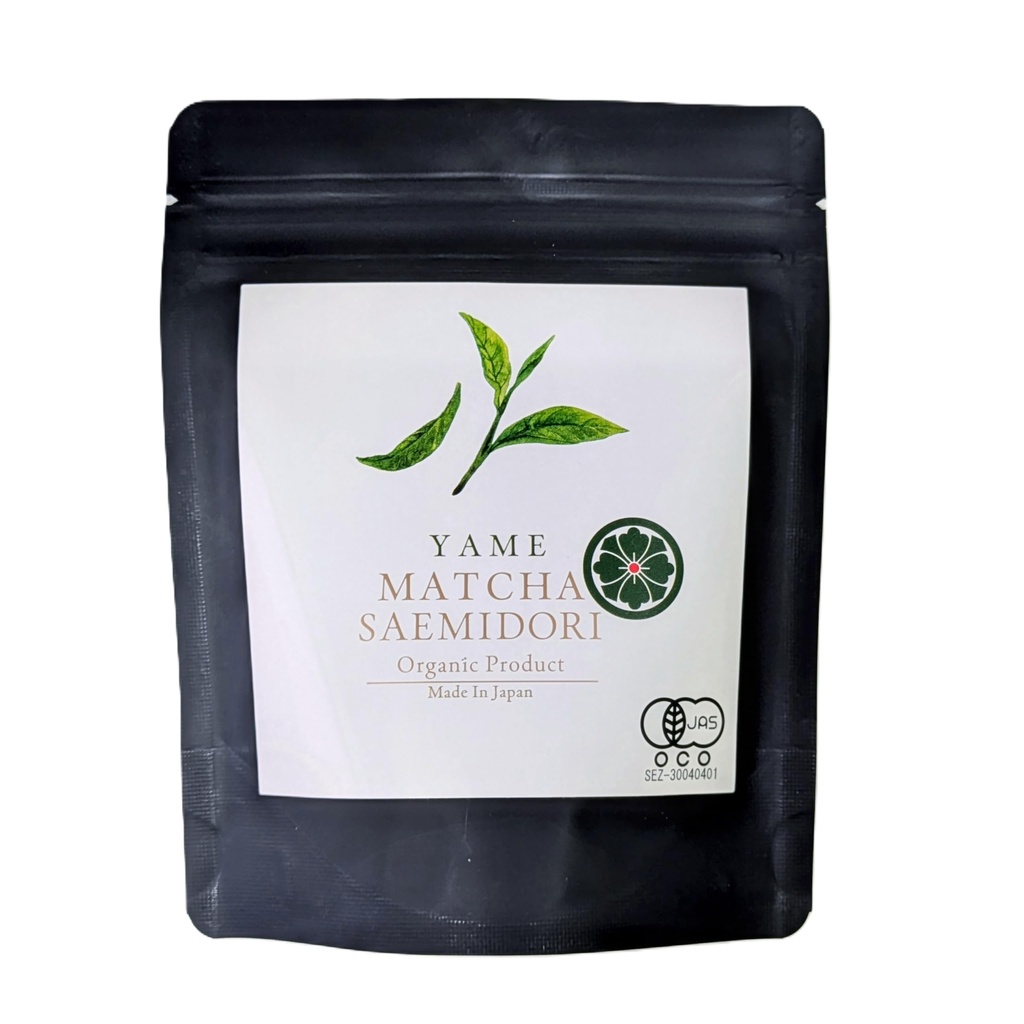 CHAWA HAKKA Organic Yame Matcha "Saemidori" 30g - Fukuoka - Grown - JAS ...
