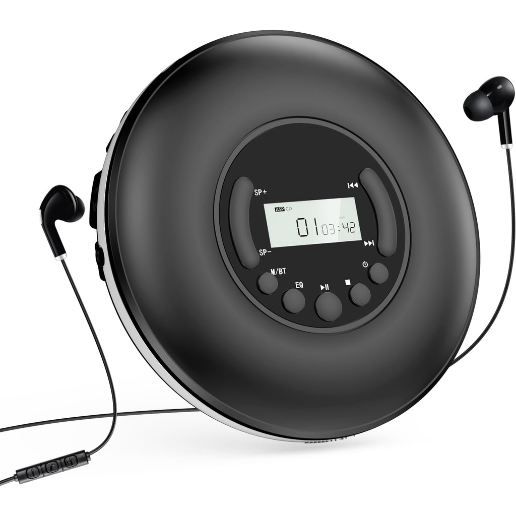 【Direct from Japan】Gueray CD Player, Portable, Bluetooth, Ultra ...