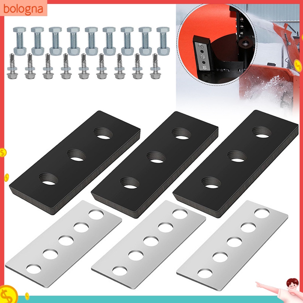 {bologna} Snow Blower Impeller Replacement Kit with Bolts Locking Nuts ...