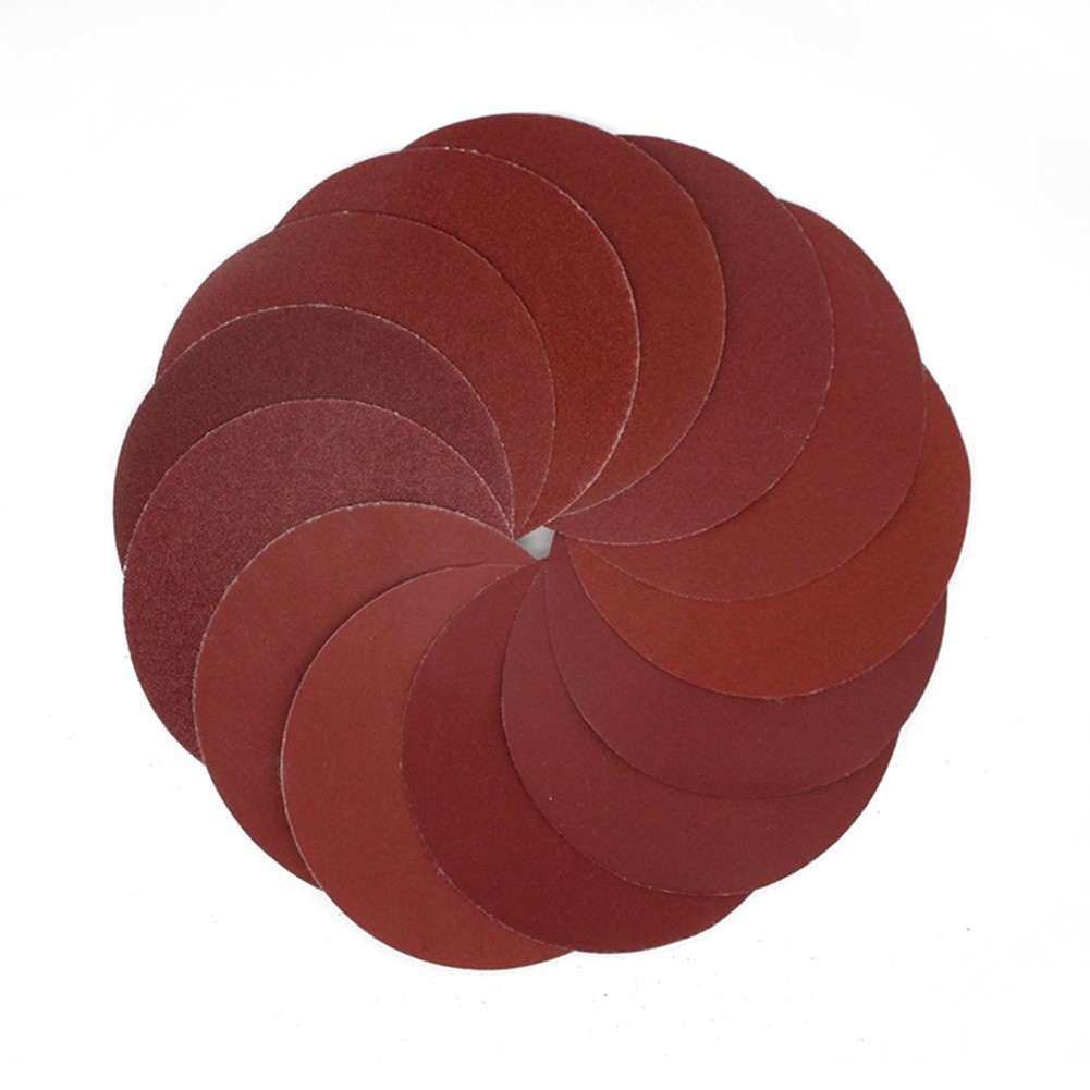 [HOT Sale] 10pcs 5inch/125mm 40-2000Grit Round Shape Disk Sand Sheets ...