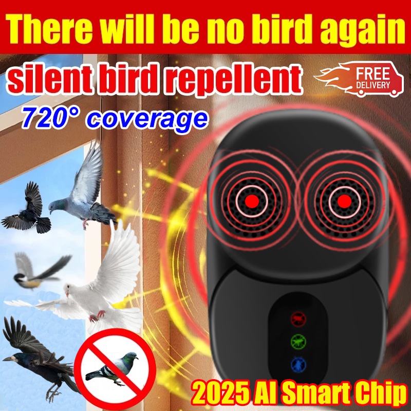 No birds within 10,000 meters pigeon repellent bird repellent 2025 AI ...
