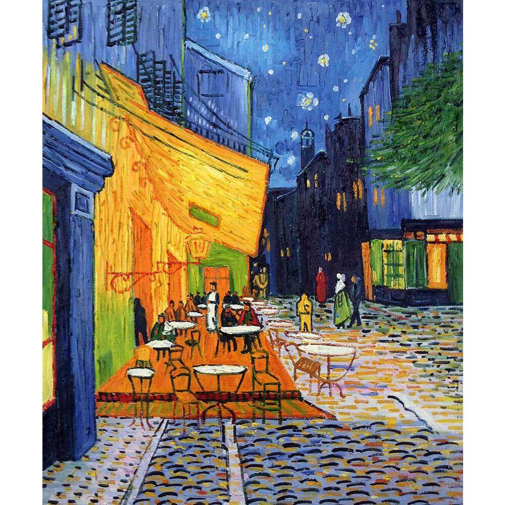 Hottest Famous arts Vincent Van Gogh Landscapes paintings Cafe Terrace ...