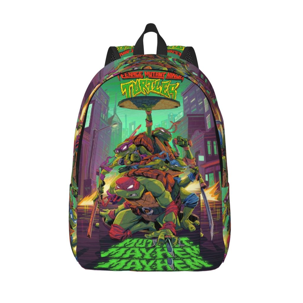 Teenage Mutant Ninja Turtles Boy School Backpack Elementary Middle ...