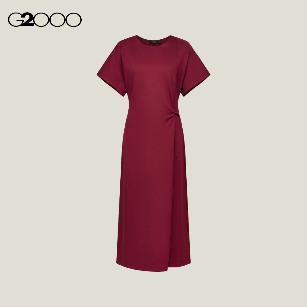 G2000 Twist Front Knit Maxi Dress | Shopee Singapore