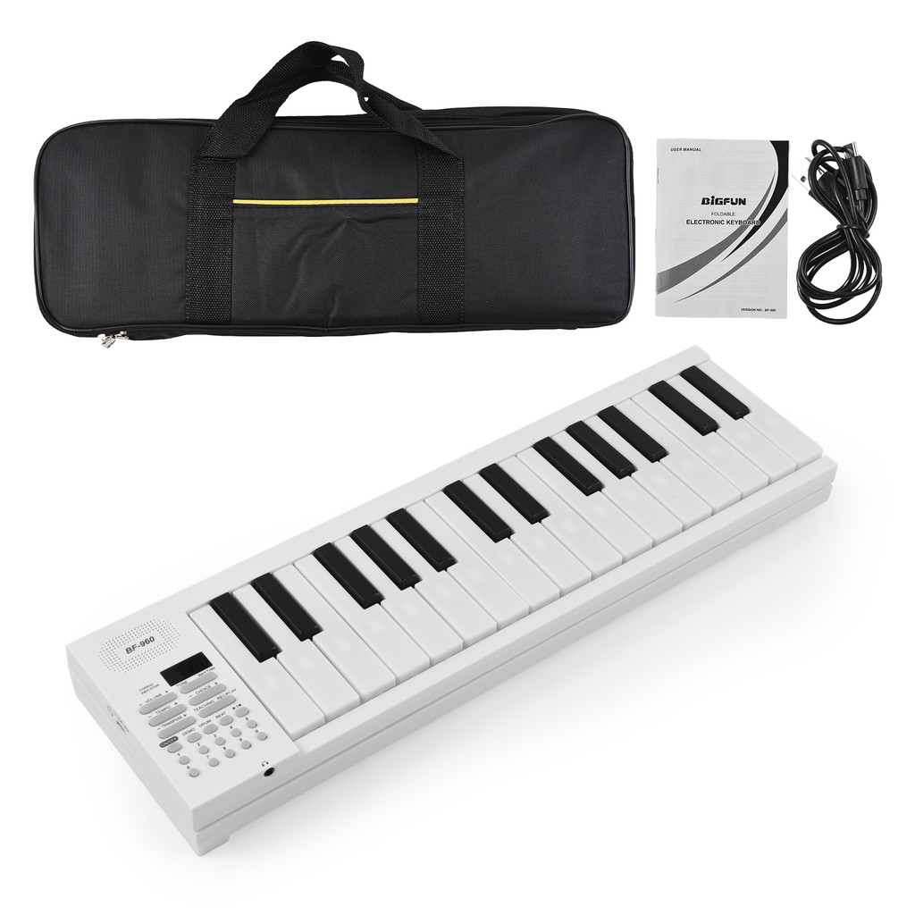 youpsg 61-Key Foldable Electronic Piano Multifunctional Keyboard with ...