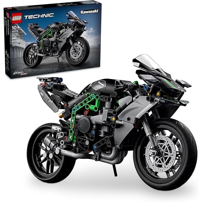 KAWASAKI LEGO Technic Ninja H2R Motorcycle Toy | Shopee Singapore