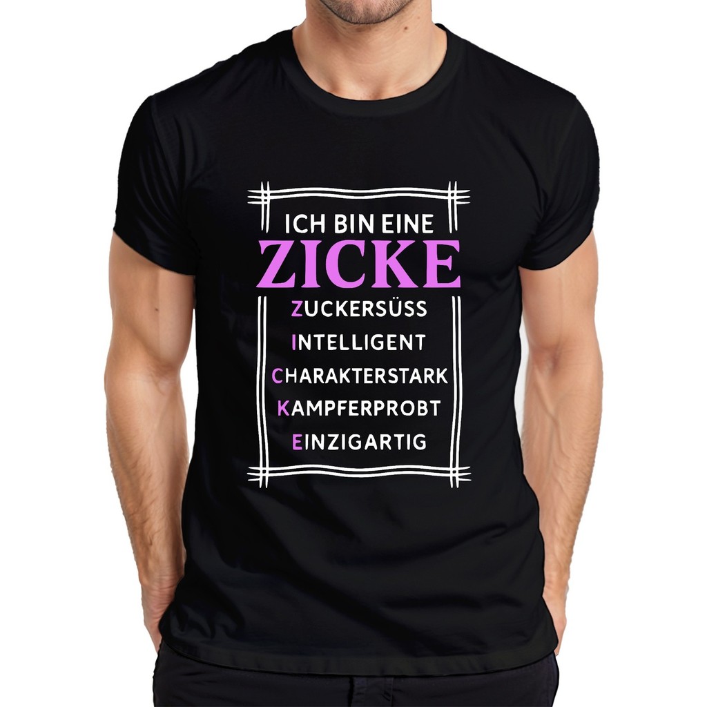 I'm A Zick Sugar Sweet Intelligent Gift Naughty Saying Men's T-Shirt ...