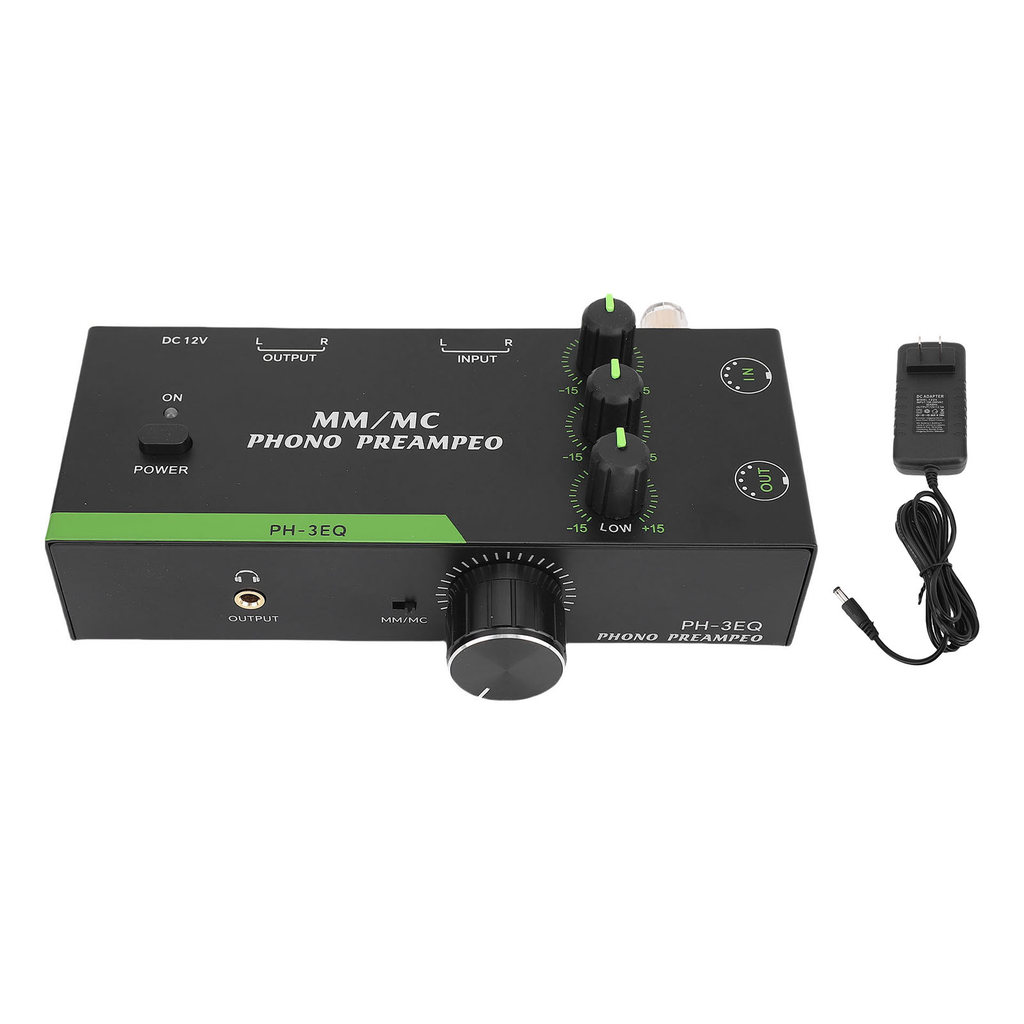 Pikdsg MM/MC Phono Preamp Professional Mini Stereo Phonograph ...