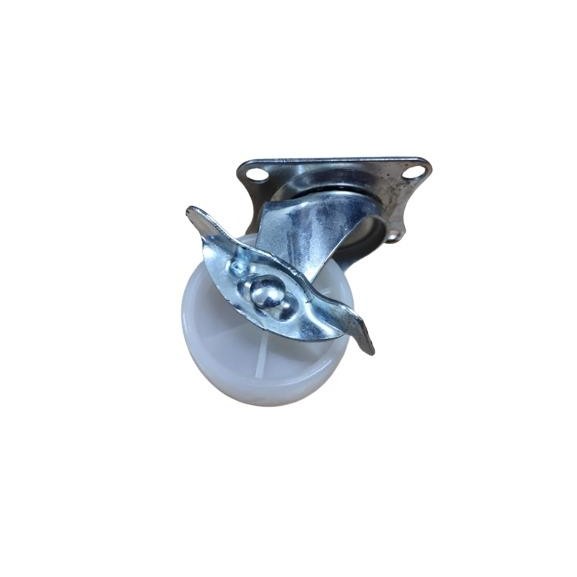 Per 1 Nylon Wheels with Brakes 2" Inch Caster Wheels HH Caster Wheels ...