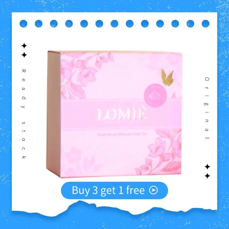 Buy 3 get 1 Original Ready stock- Lomie Peach Berries Juice – Fresh ...