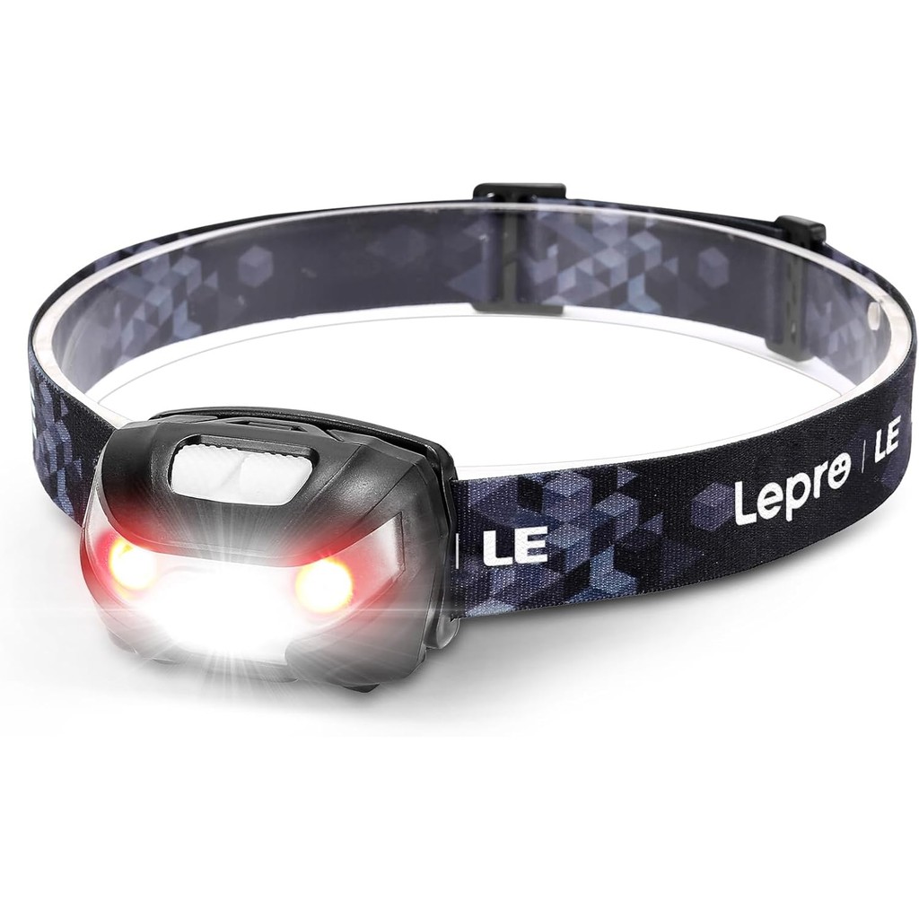 Lepro LED Headlamp – Japanese USB-C Rechargeable White & Red Light ...
