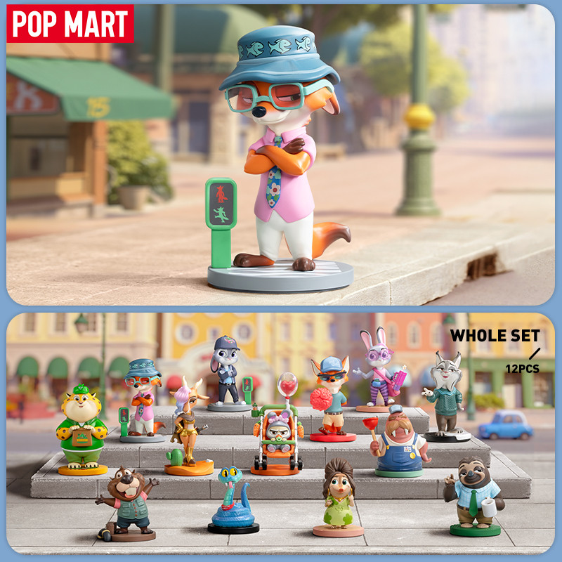POP MART Disney Zootopia: Next Adventure Series Figures Blind Box ...