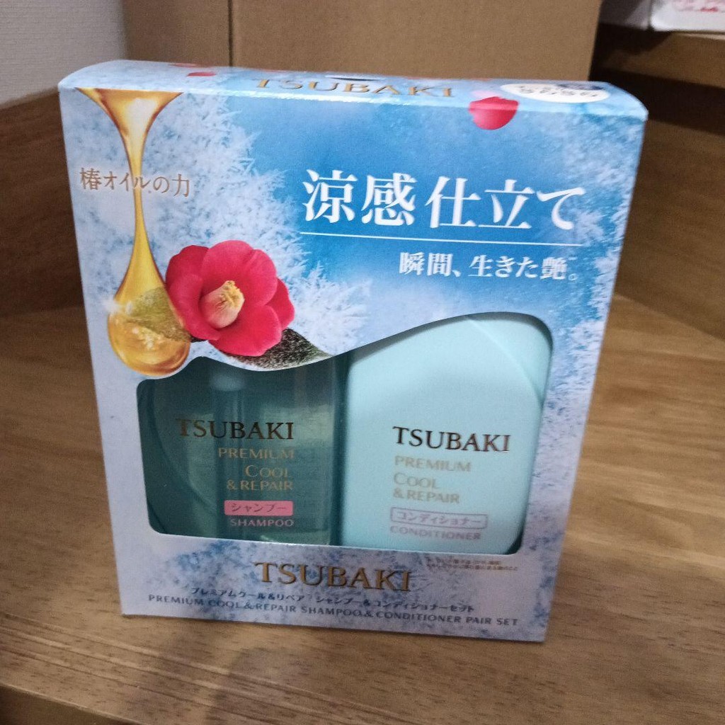 【Direct from Japan】TSUBAKI Premium Cool & Repair Shampoo & Conditioner ...