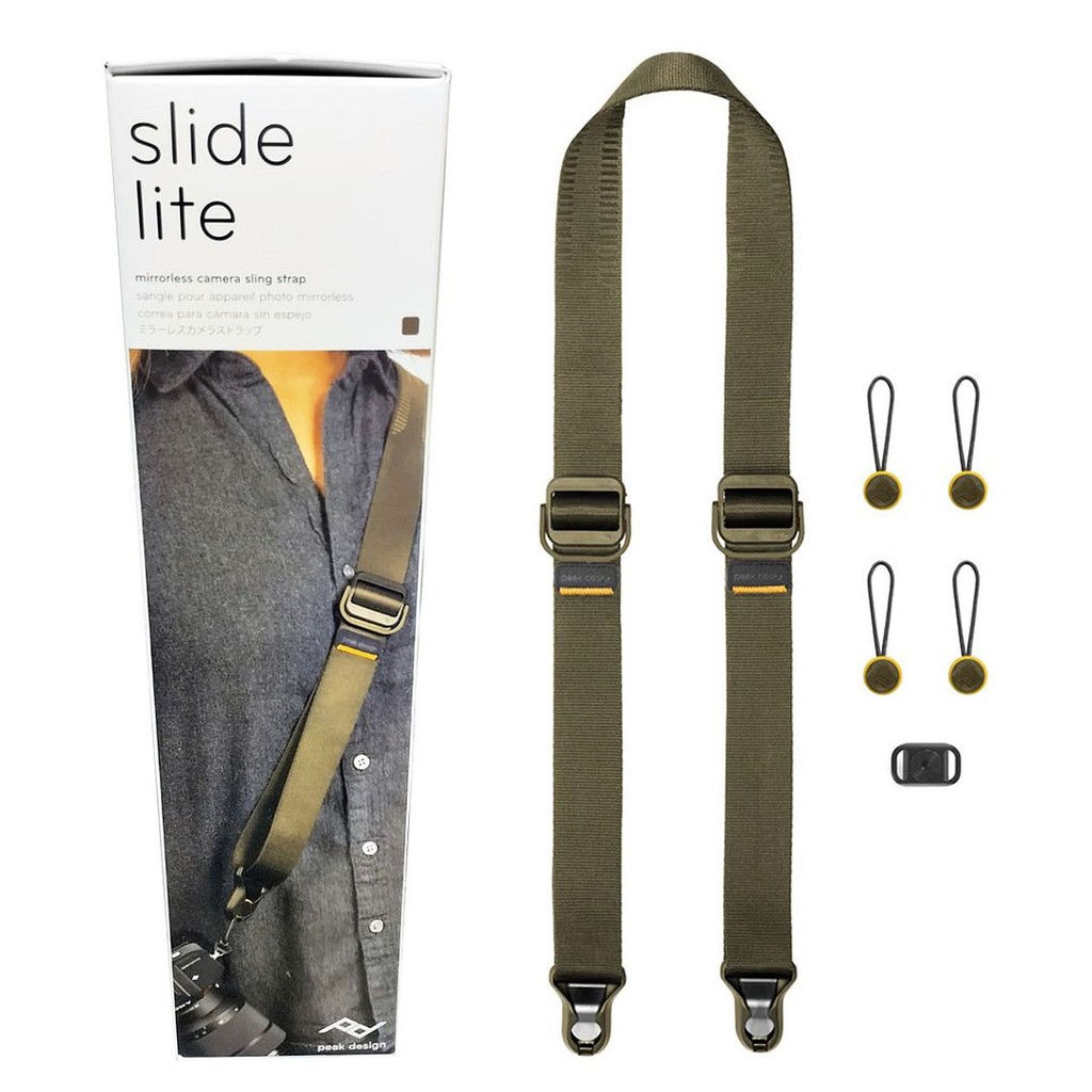Peak Design Slide Lite Camera Strap (Kelp) SLL-KP-3, 2025 New Color ...