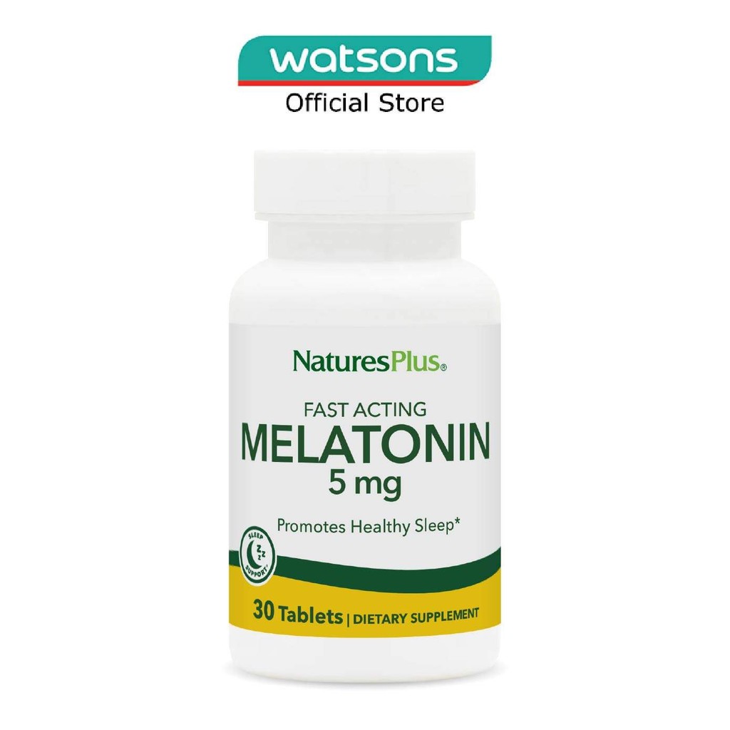 NATURE'S PLUS Melatonin 5mg 30s | Shopee Singapore