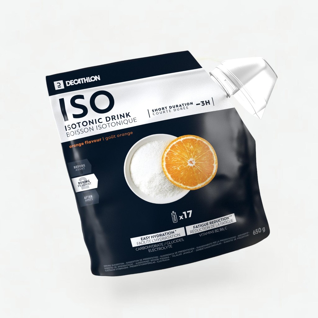 Decathlon Nutrition & Care ISO Powder Isotonic Drink 650g (Short ...