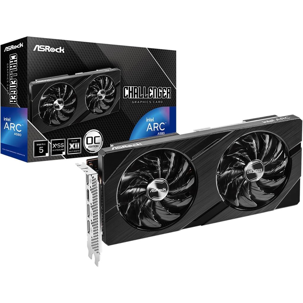 ASRock Intel ARC A580 A580 Graphics Card A580 CL 8GO, Domestic ...