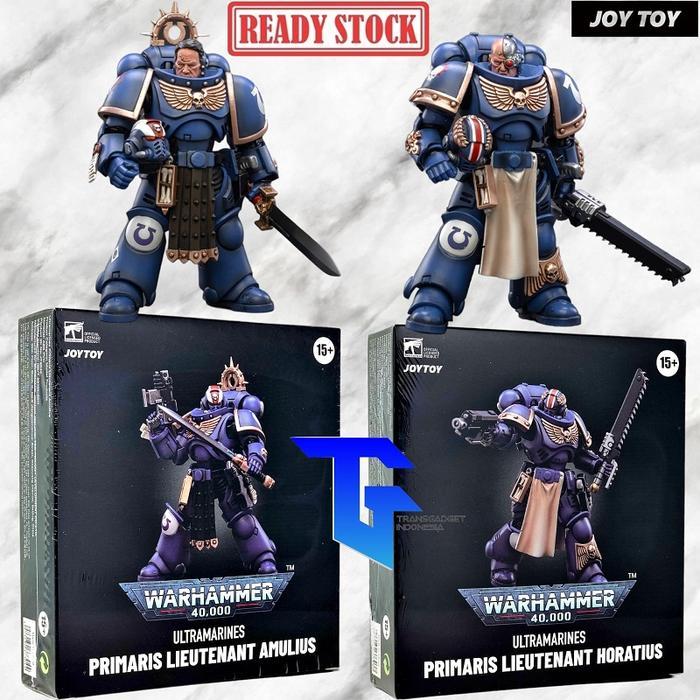 JOYTOY 1/18 WARHAMMER 40K ULTRAMARINES - PRIMARIS LIEUTENANT AMULIUS ...