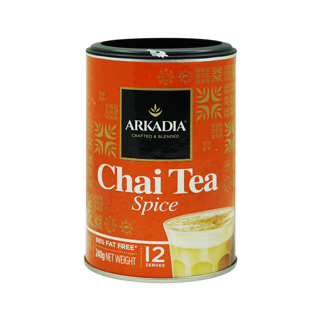 Arkadia Chai Tea Spice Tea Powder 240g – Lightly spicy and fragrant ...