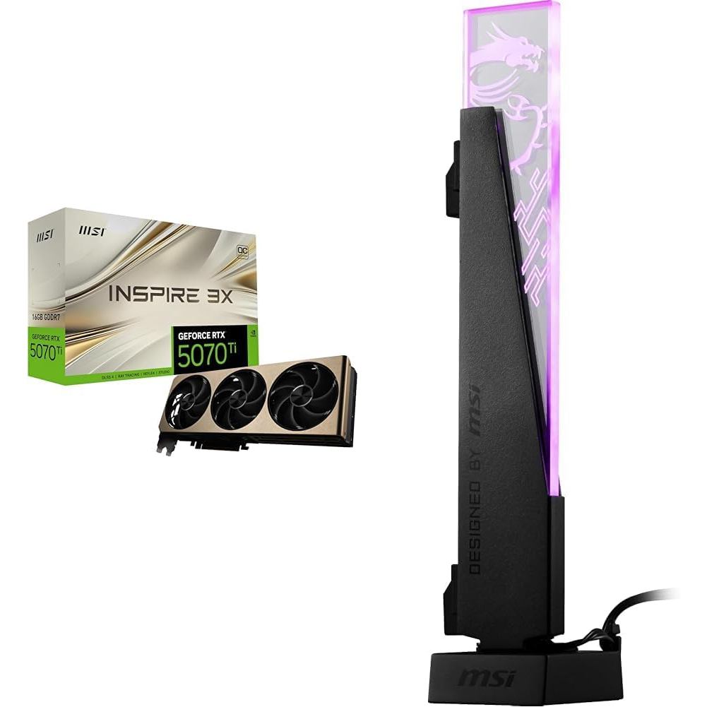 CS9245 MSI GeForce RTX 5070 Ti 16G INSPIRE 3X OC Graphics Card Holder ...