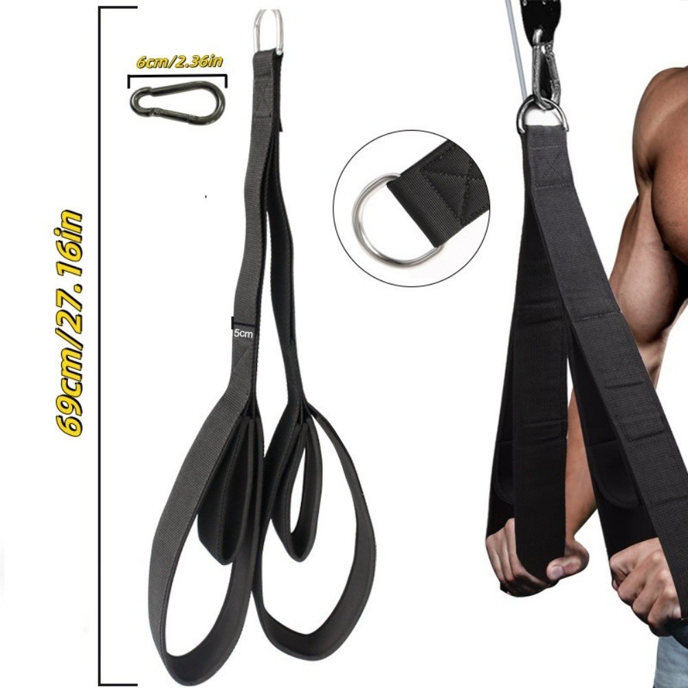 Double-ended Rope Triceps Rope Pull Rope Push-down Latissimus Dorsi ...