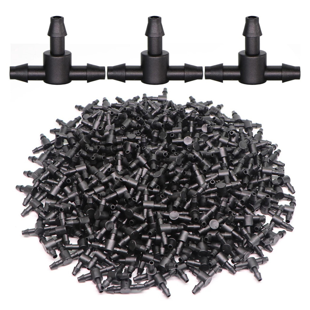 [SHG] 50 Pcs Barbed Hose Connectors Drip Irrigation 1/4" Universal ...