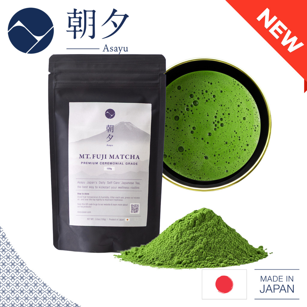 Asayu Japan Organic Ceremonial Matcha Powder 100g｜Single-Origin ...