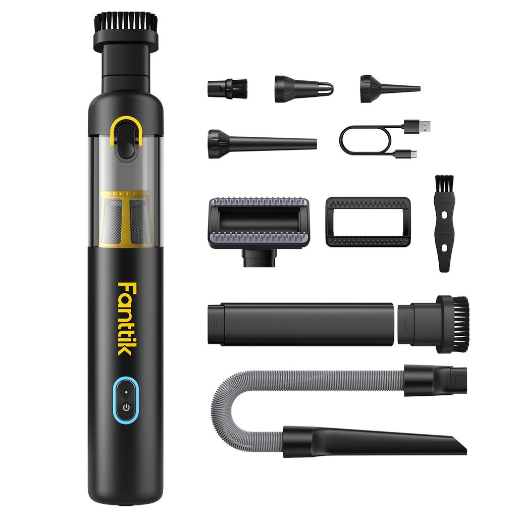 Fanttik Slim V8 Apex Handheld Car Vacuum Cleaner, 19000Pa Powerful ...