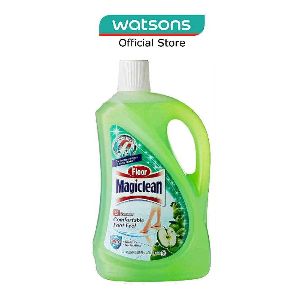 MAGICLEAN Floor Refreshing Green Apple 2L | Shopee Singapore