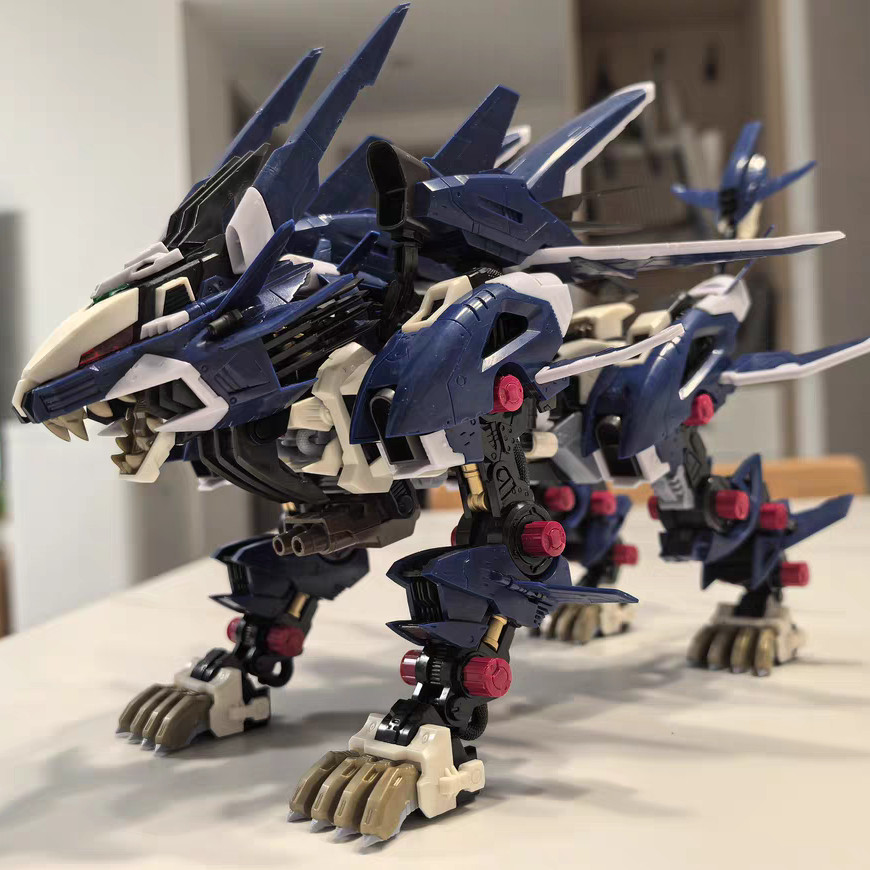 ZOIDS JS030 Liger ZERO Jager BT Model Building Kits 1:72 Scale Full ...