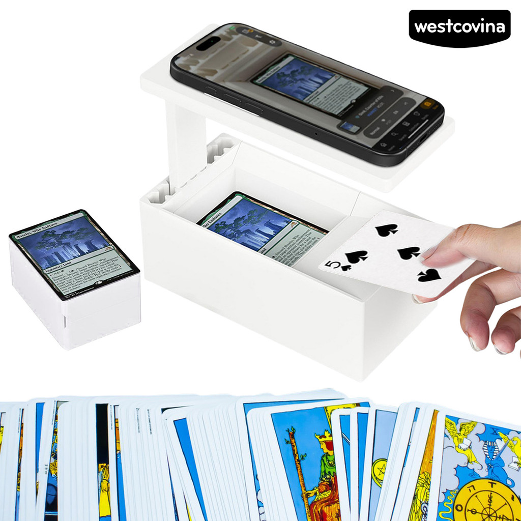 Westcovina Card Scan Stand for Standard Size Trading Cards Phone Holder ...