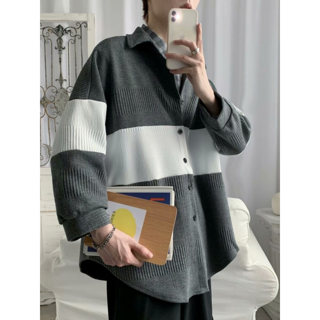 Light Mature Style Men's Clothing Ruffian Handsome High Street Jacket ...