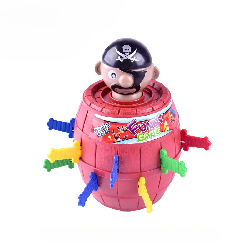 Funny Pirate Barrel Toys Lucky Game Jumping Pirates Buck et Sword Stab ...