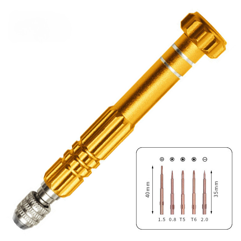 5-in-1 Mini Screwdriver Set - Multifunctional Tool for Eyeglasses ...