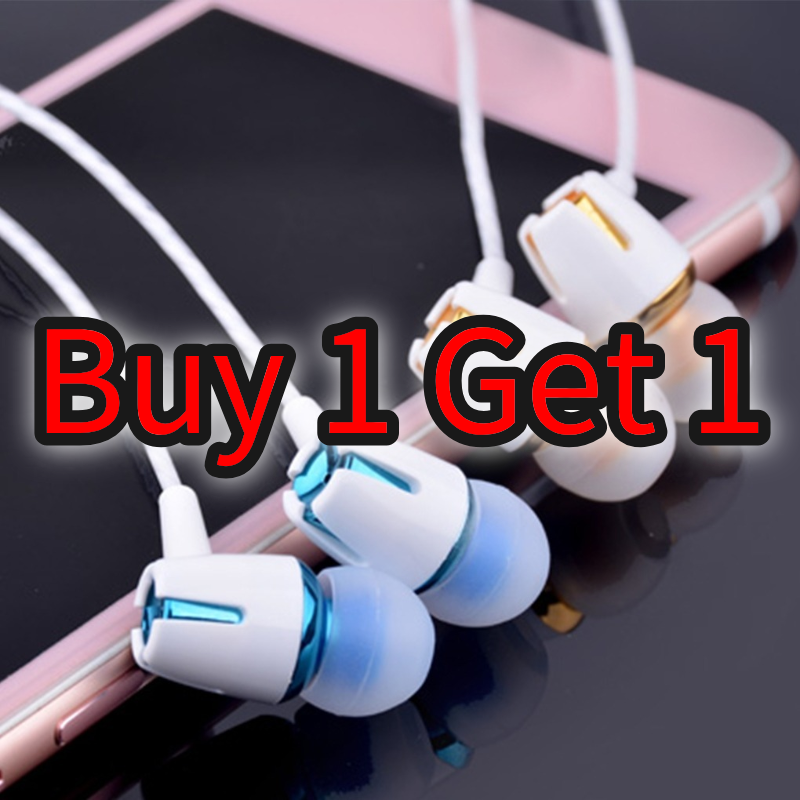 Buy 1 Get 1 Free: E18 35mm Wired Earbuds, Super 9d Bass, Hi-fi Sound ...
