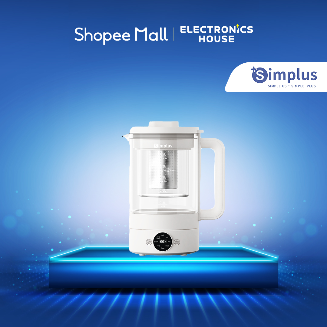 Simplus 1.5L Health Pot 850W Household MultiFunctional Automatic Power Off Electric Hot Water ...