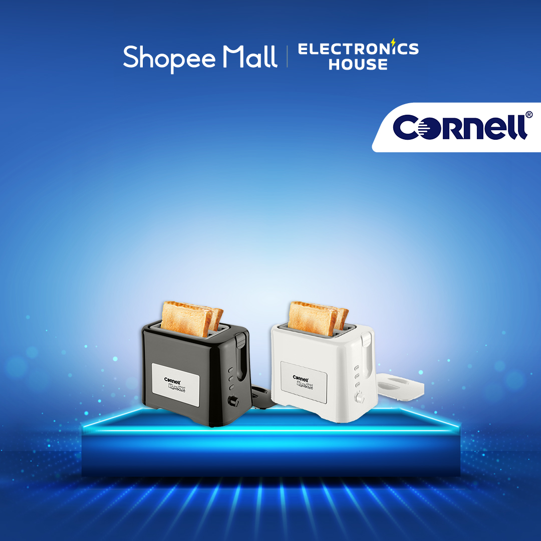 Cornell 2 Slice Pop Up Bread Toaster Sandwich Toaster 870W CT-EDC2000 ...