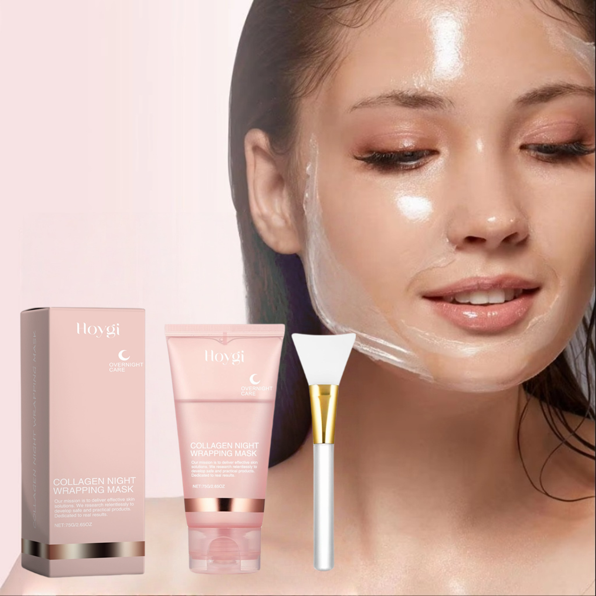 Hoygi Gentle Pulling Mask with Collagen for Deep Cleansing 75g | Shopee ...