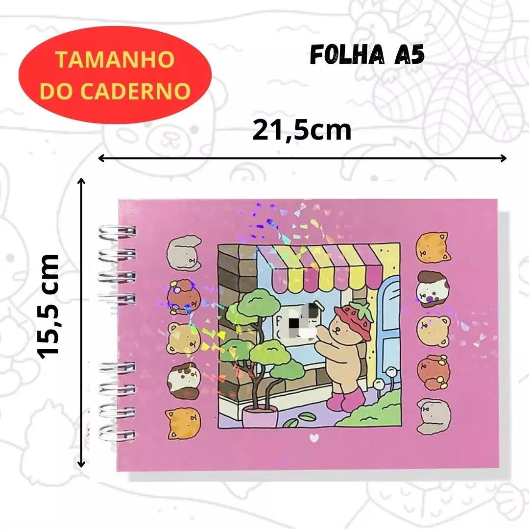 New Bobbie Goods Coloring Book DIY Graffiti Coloring Painting Cartoon ...