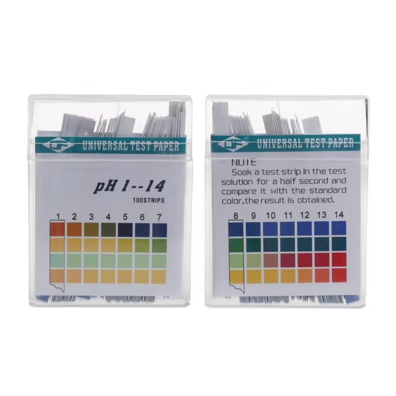 pH Test Paper 0-14, for Measuring Acidity and Alkalinity with Standard ...