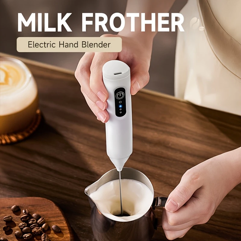 3-Speed Wireless Milk Frothers Electric Handheld Blender Electrical ...